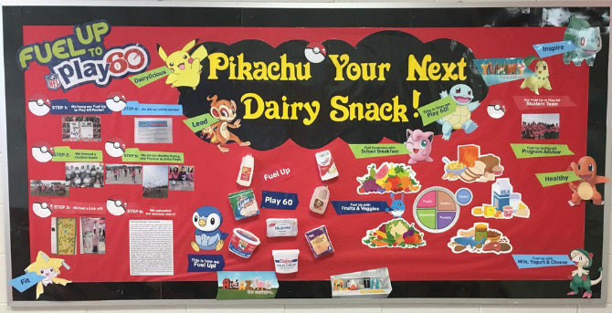 Choose the Grand Prize: 2017-18 Fuel Up to Play 60 Bulletin Board ...